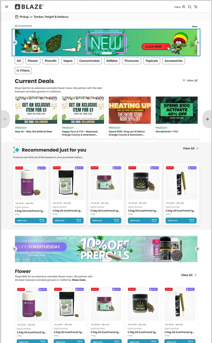 ECOM | ECOM Home Page Structure